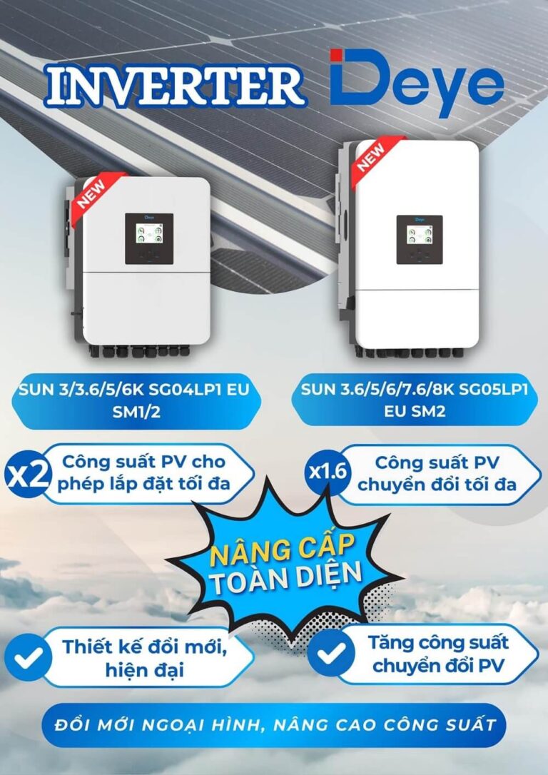 Inverter Deye Hybrid 6kw SUN-6K-SG05LP1-EU-SM2