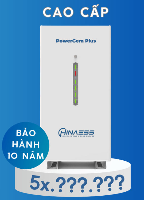 Pin Lithium PowerGem Plus - SUNRISE SOLAR